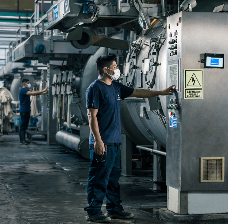 Fabric Manufacturing Process | Industrias Nettalco S.A.